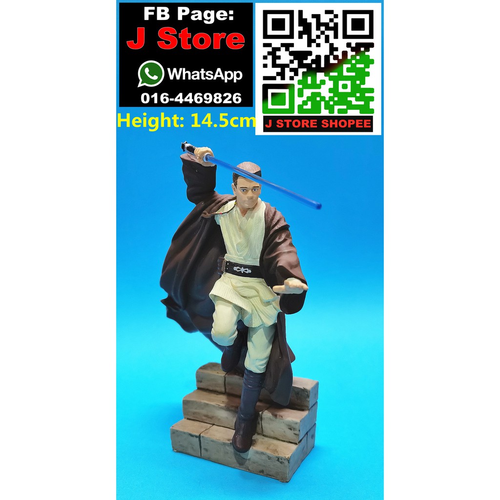Star Wars Episode I Obi-Wan Kenobi miniature First Edition ( J Store ) | Shopee Malaysia