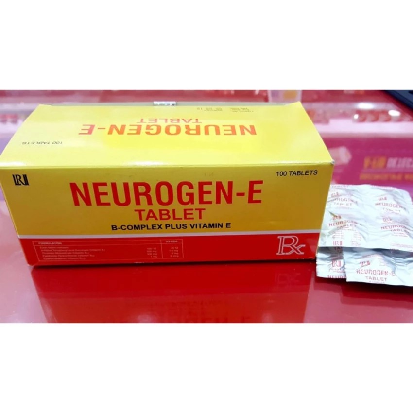 Neurogen E Tablet 100's (B-complex plus Vitamin E) | Shopee Malaysia