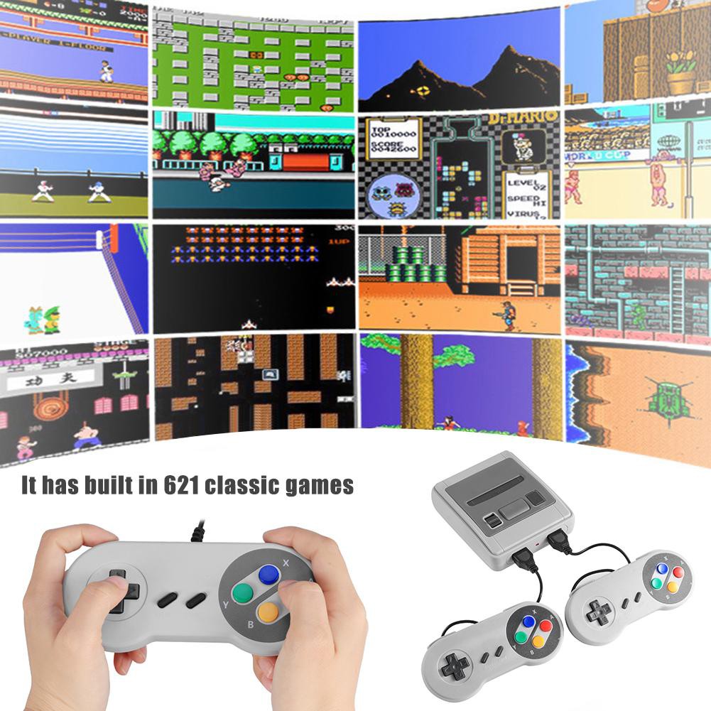 Retro Mini 8 Bit Video Game Console AV Output Handheld Game Player ...