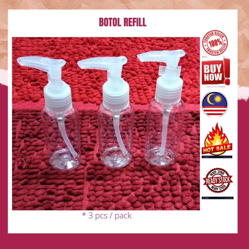 💥Ready Stock💥 Botol refill serbaguna liguid botol travel botol isian ...