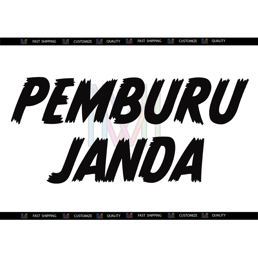Sticker Pemburu Janda | Shopee Malaysia