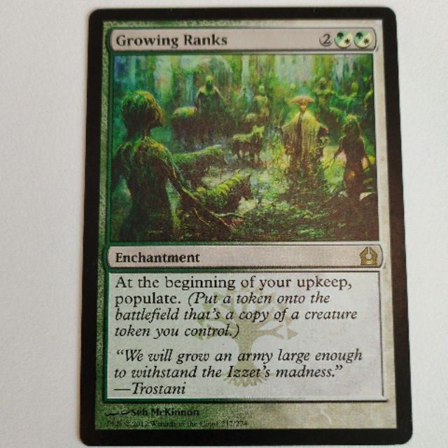 MTG Growing Ranks FOC random common card | Shopee Malaysia