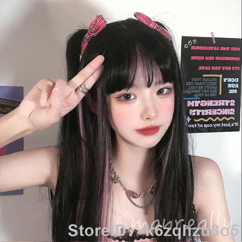 roomDiffuse wig female room hair room straight hair cute and realistic ...