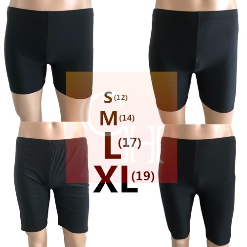 (GOOD QUALITY) SELUAR TIGHT UNISEX AEROBIC SHORT PANTS / SWIMMING ...