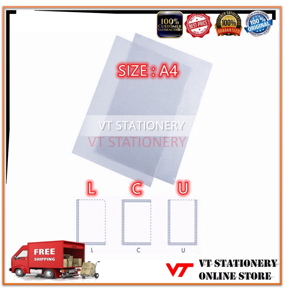 A4 And F4 Pvc Document Holder Folder Shopee Malaysia