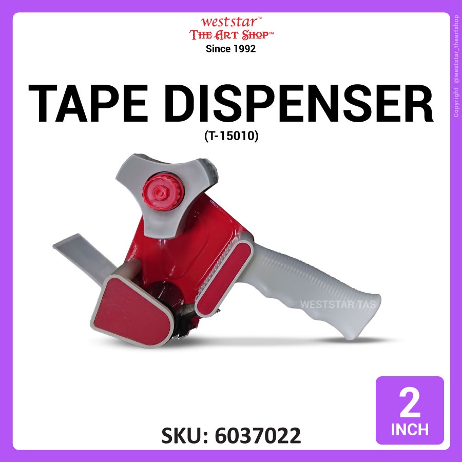 [Weststar TAS] OPP Tape Dispenser, Packing Tape Dispenser (T 15010) | 2 ...