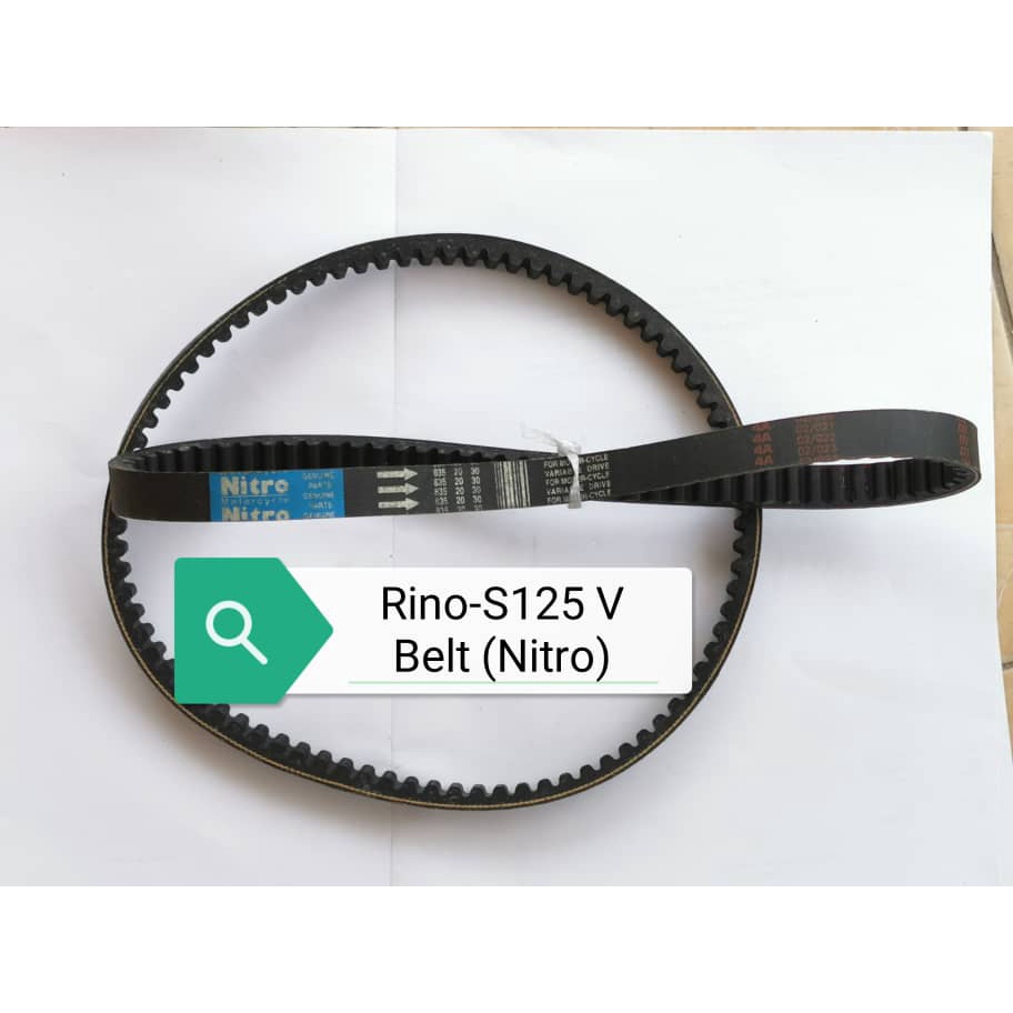 Demak Rino S125 V Belt (Nitro) | Shopee Malaysia