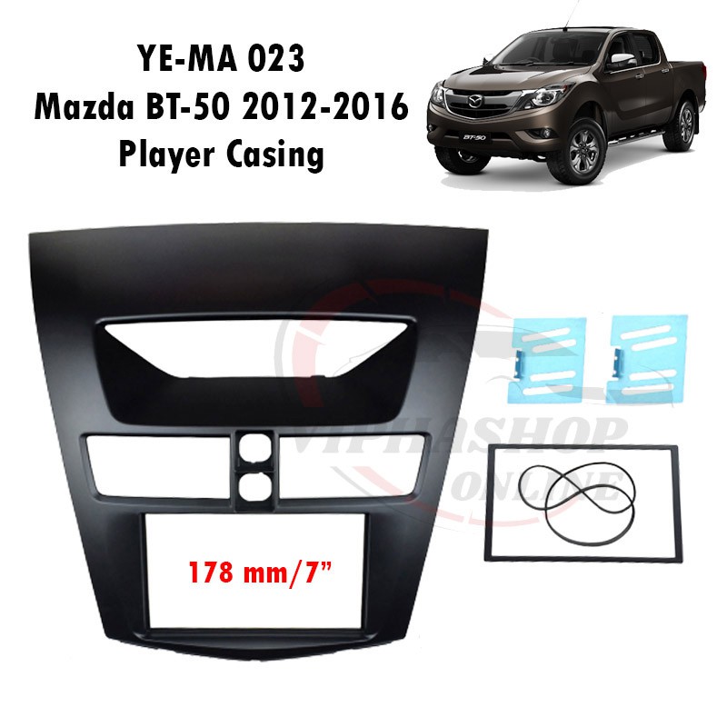 YE-MA 023 Mazda BT-50 2012-2016 Player Casing (Black) | Shopee Malaysia