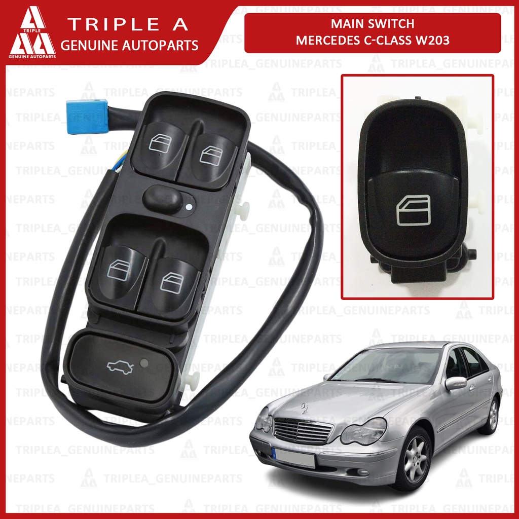 🔥NEW ITEM🔥 Main Switch Mercedes Benz C Class W203 R2038210479 Power ...