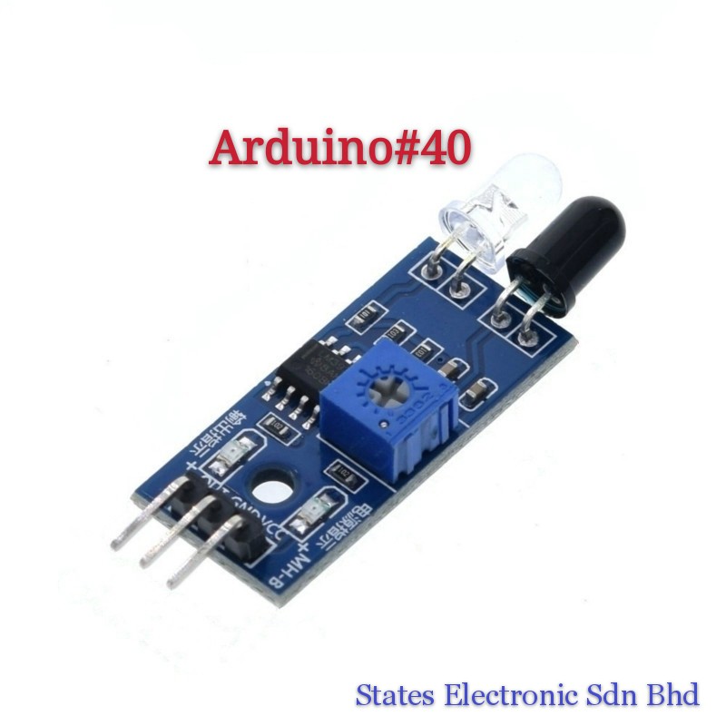 Arduino#40 FC-51 IR Infrared Obstacle Avoidance Proximity Sensor Module | Shopee Malaysia