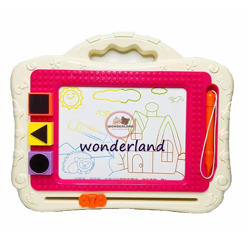 Drawing Board Magnetic Doodle drawing game for Kids (Ready stock ...