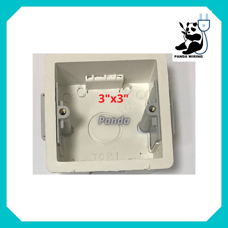 Pvc 3 x 3" / 3 x 7" Partition Box Partition Base Wall Socket And Switch ...