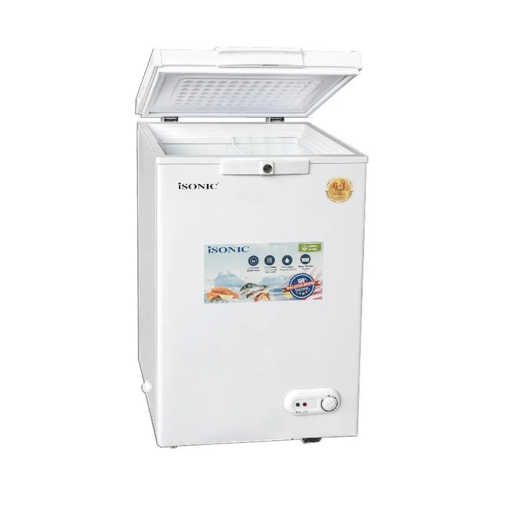 Isonic Dual Function Chest Freezer 80L ICF-W92 ICFW92 | Shopee Malaysia