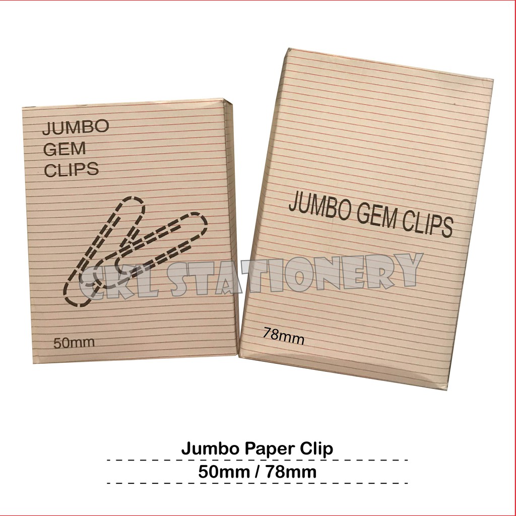 Penguin Jumbo Paper Clip 50mm / 78mm | Shopee Malaysia