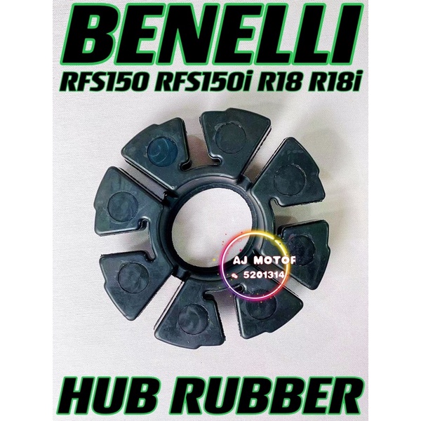 BENELLI RFS150i RFS150 R18 R18i SPROCKET HUB RUBBER RFS SPOCKET CHAIN ...