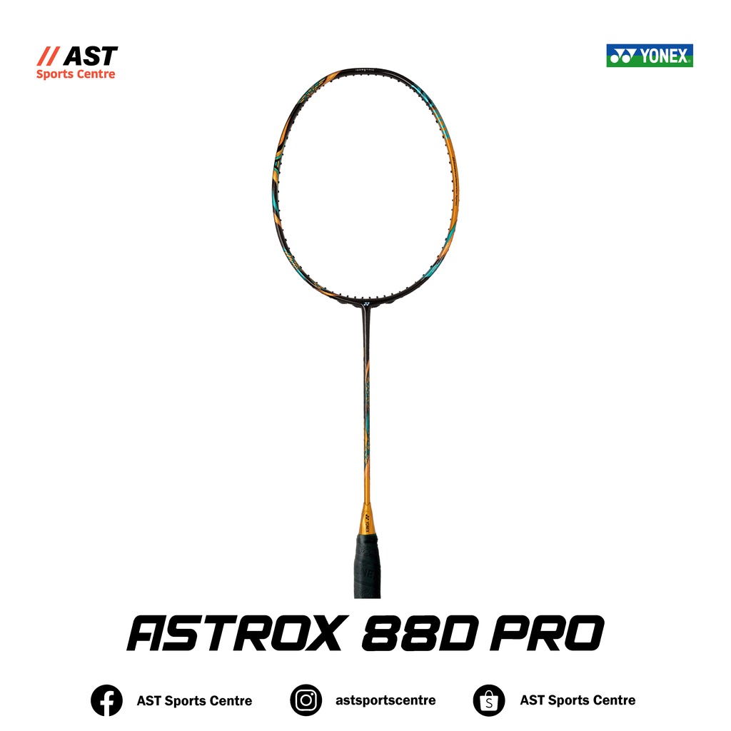 YONEX Astrox 88D Pro Badminton Rackets (Original) | FREE Yonex String ...