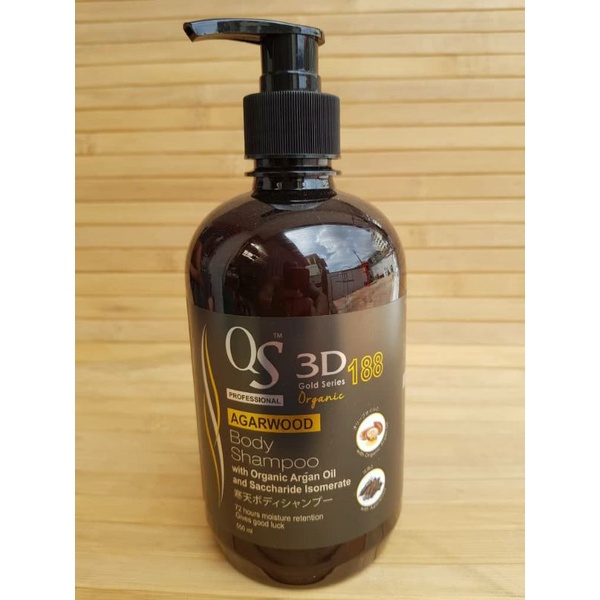 QS 3D GOLD SERIES AGARWOOD BODY SHAMPOO | Shopee Malaysia