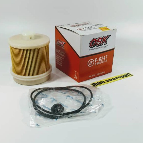OSK FUEL FILTER ISUZU 6HK1(T), NPR75, 4JJ1(T), NLR 8-98037011-0 [F-6247 ...