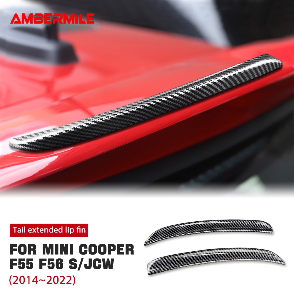 2Pcs ABS for Mini Cooper F55 F56 2014-2022 JCW Accessories Car Rear ...