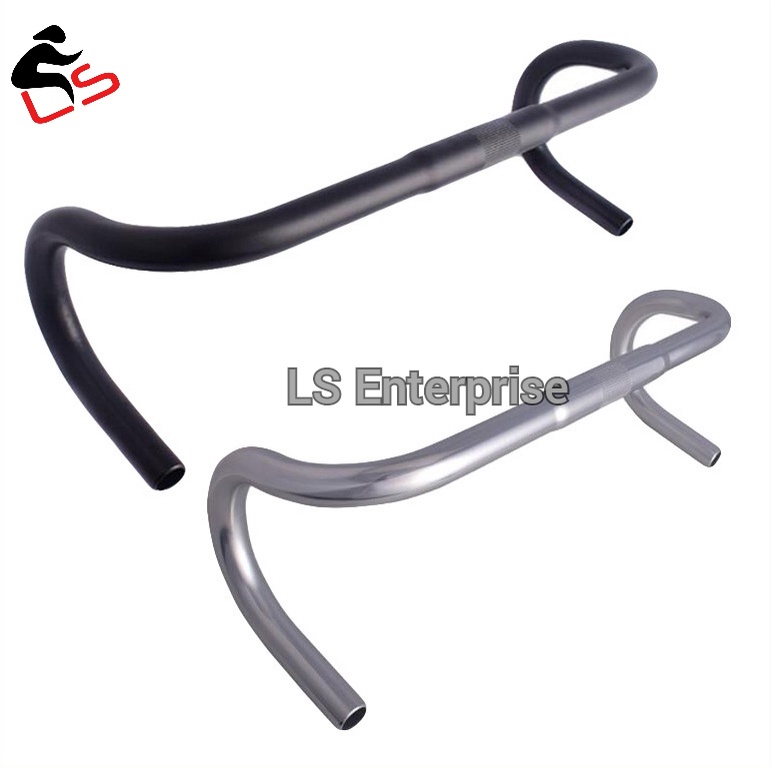 ⌀25.4 / 31.8mm Alloy Steel Bicycle Handle Racing Drop Bar Road Handle ...