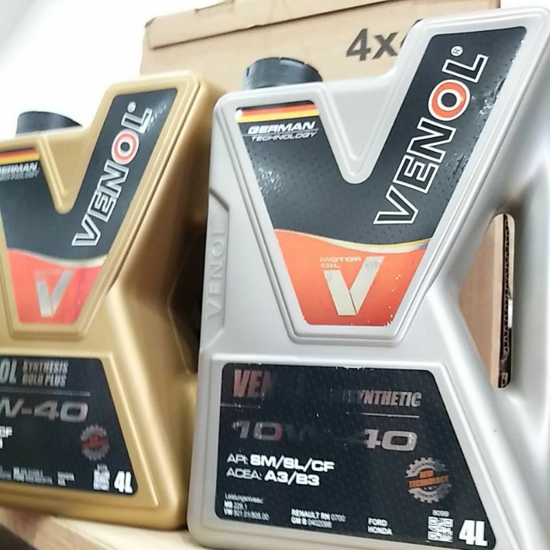 VENOL SEMI-SYNTHETIC 10w40 ( 4L) | Shopee Malaysia