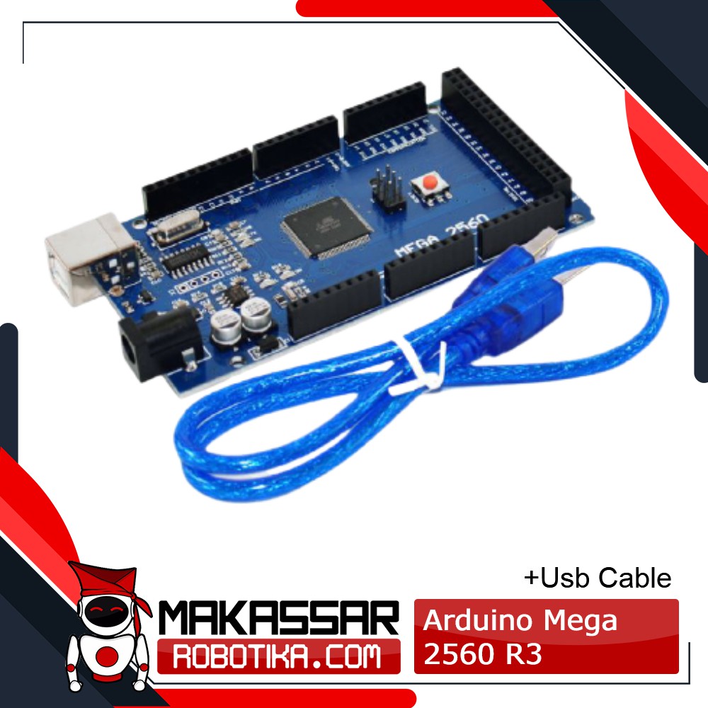 Arduino Mega 2560 R3 CH340 + USB Cable | Shopee Malaysia