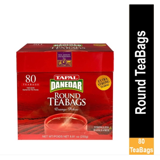 Tapal Danedar Round Tea Bags 80 (250g) | Shopee Malaysia