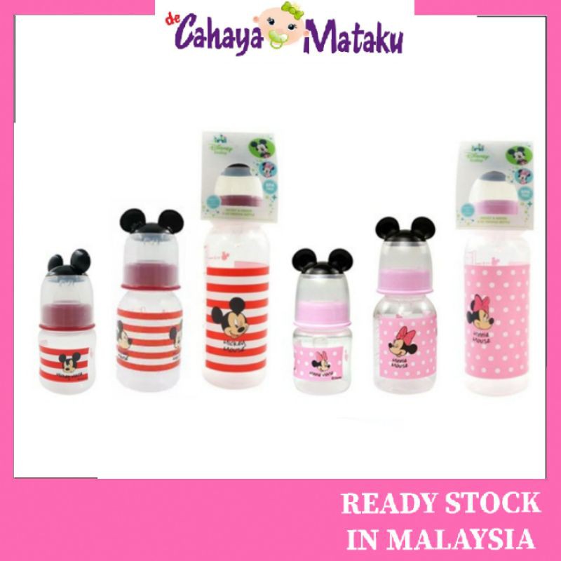 Botol Susu Mickey Dan Minnie Disney Anakku Standard Neck/Mickey And ...