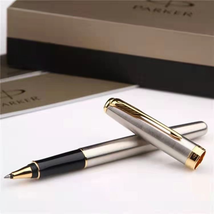 Parker Signature Pen Zolle Frosted Black Gold Pointpoint Men Women ...