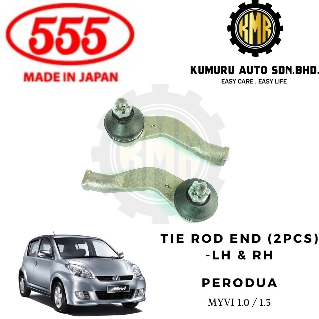 (1@Pair) Japan 555 SANKEI Tie Rod End Perodua Myvi Old 1.0 1.3 | Shopee ...