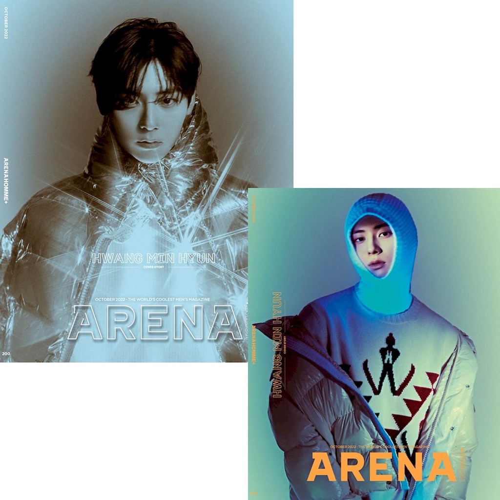 KPM-ARENA (Korea) October Issue 2022 Double Cover Hwang Min Hyun Korea ...