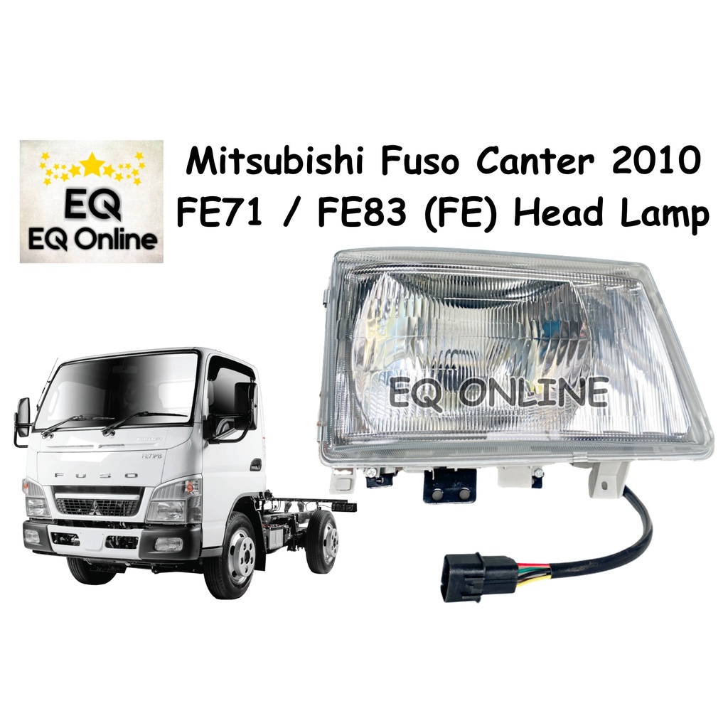 Mitsubishi Canter Fuso Euro FE71 / FE83 Head Lamp Head Light Lampu ...