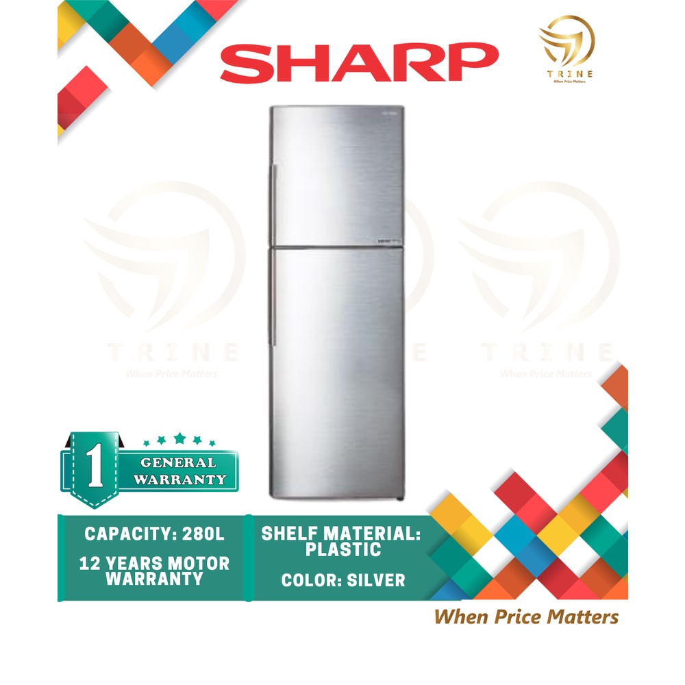 (DELIVERY BY OWN TRANSPORT AT KLANG VALLEY) SHARP 2 DOOR 280L SMILE ...