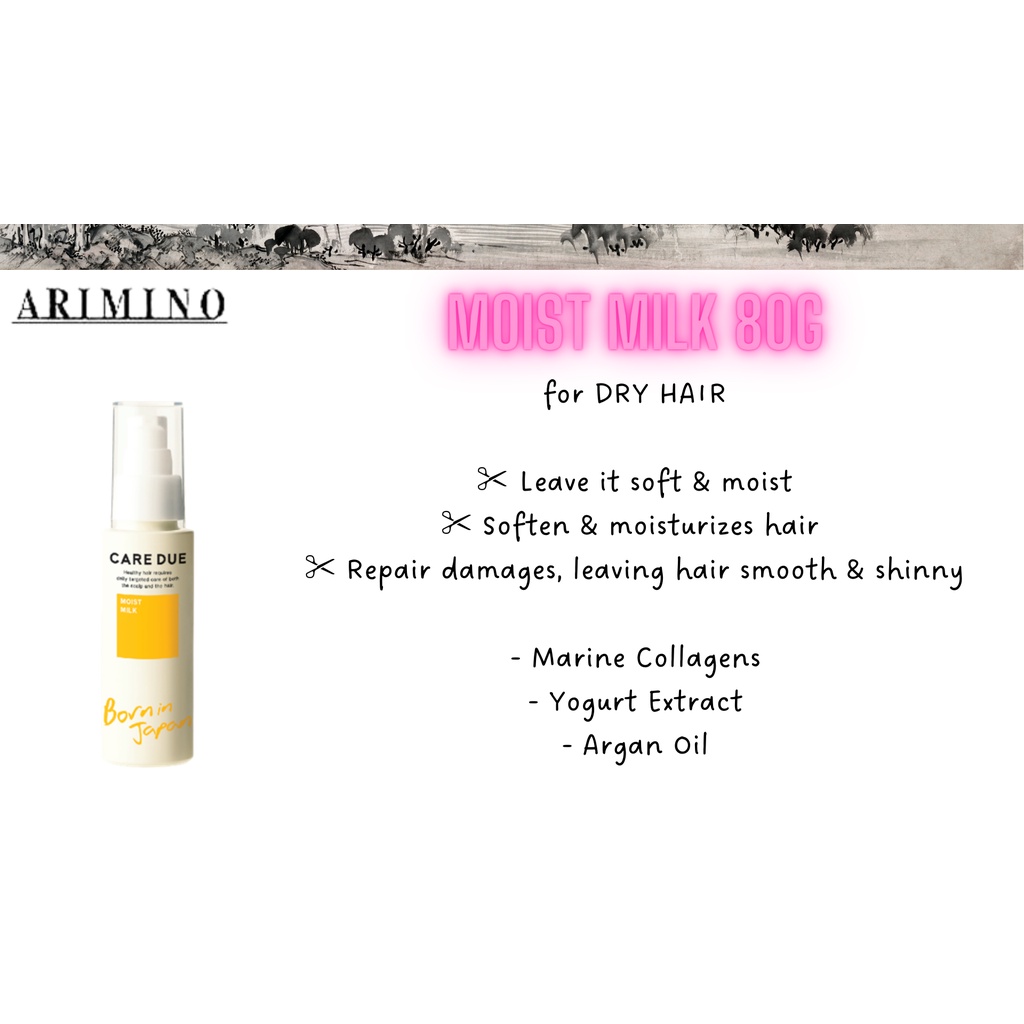 ARIMINO CARE DUE MOIST MILK 80g | Shopee Malaysia