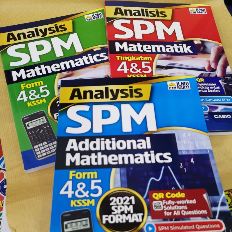 Analysis SPM - Form 4 & 5 KSSM | Shopee Malaysia