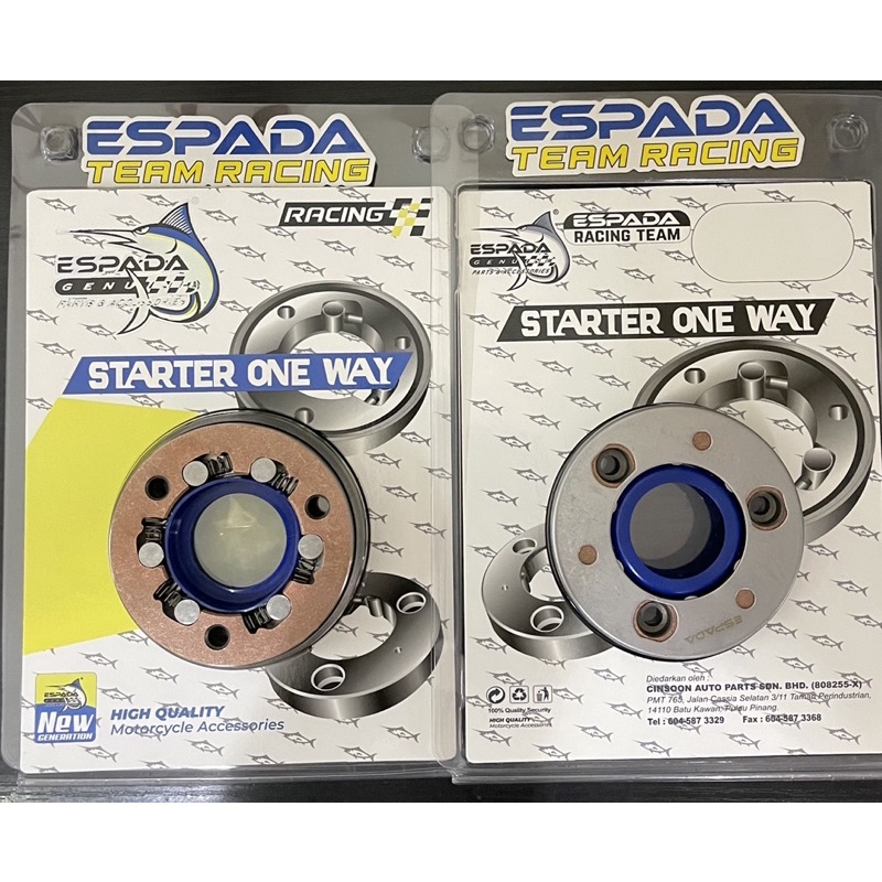 ESPADA LC135 Y15 Y16 6 BALL STARTER ONE WAY RACING SPEC | Shopee Malaysia