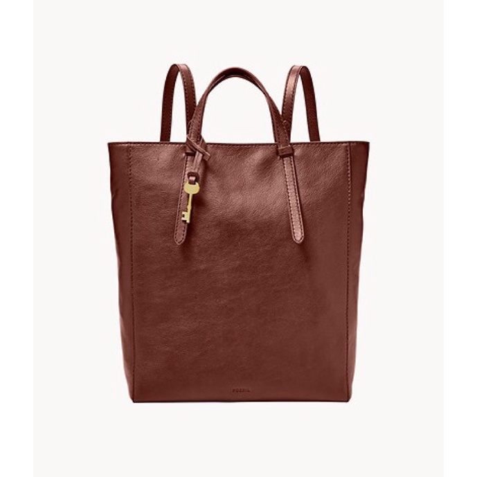 Authentic Fossil Brown Camilla Convertible Backpack – ZB7517227 ...