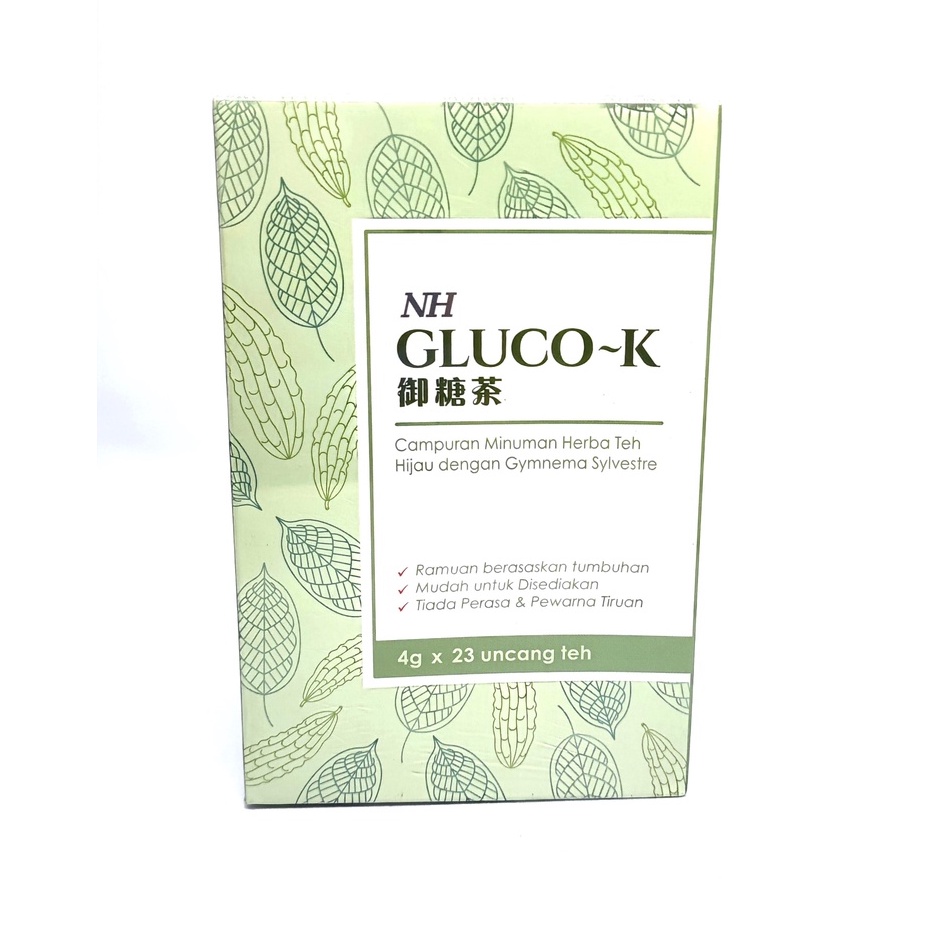NH Gluco-K Herbal Tea 4g x 23s (For Diabetic Support) | Shopee Malaysia