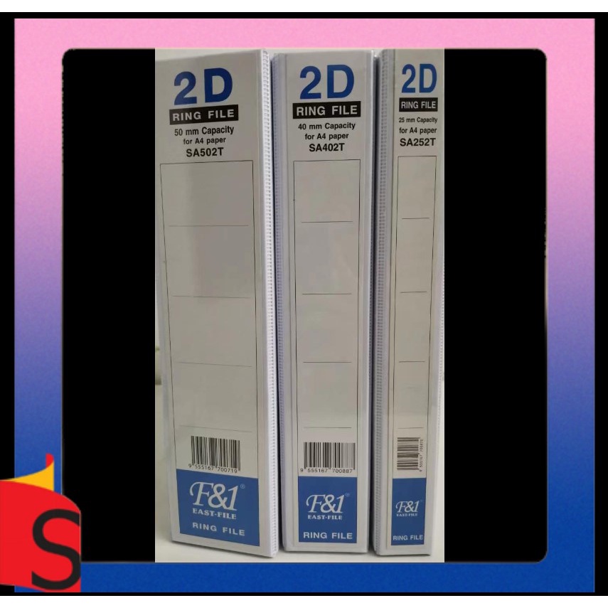 2D Ring File (25MM/40MM/50MM) | Shopee Malaysia
