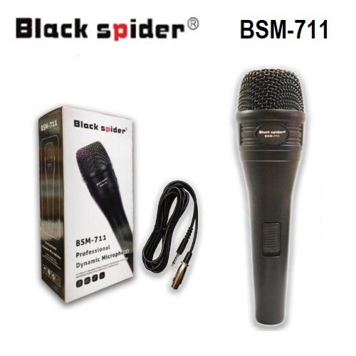 Black Spider Hi-Fidelity Uni-Directional Professional Dynamic Handheld ...