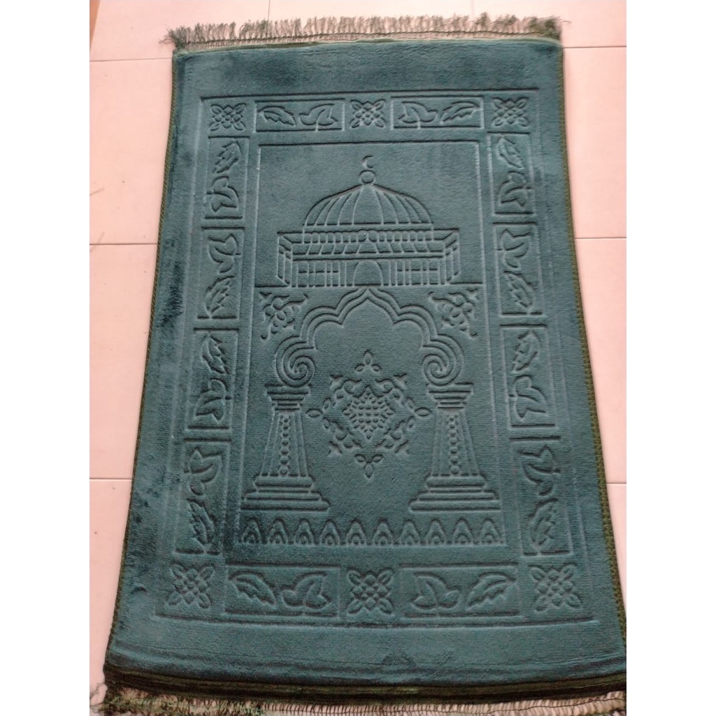 AS Sejadah solat gebu cantik kosong dan bercorak dengan ukuran 120CM X ...