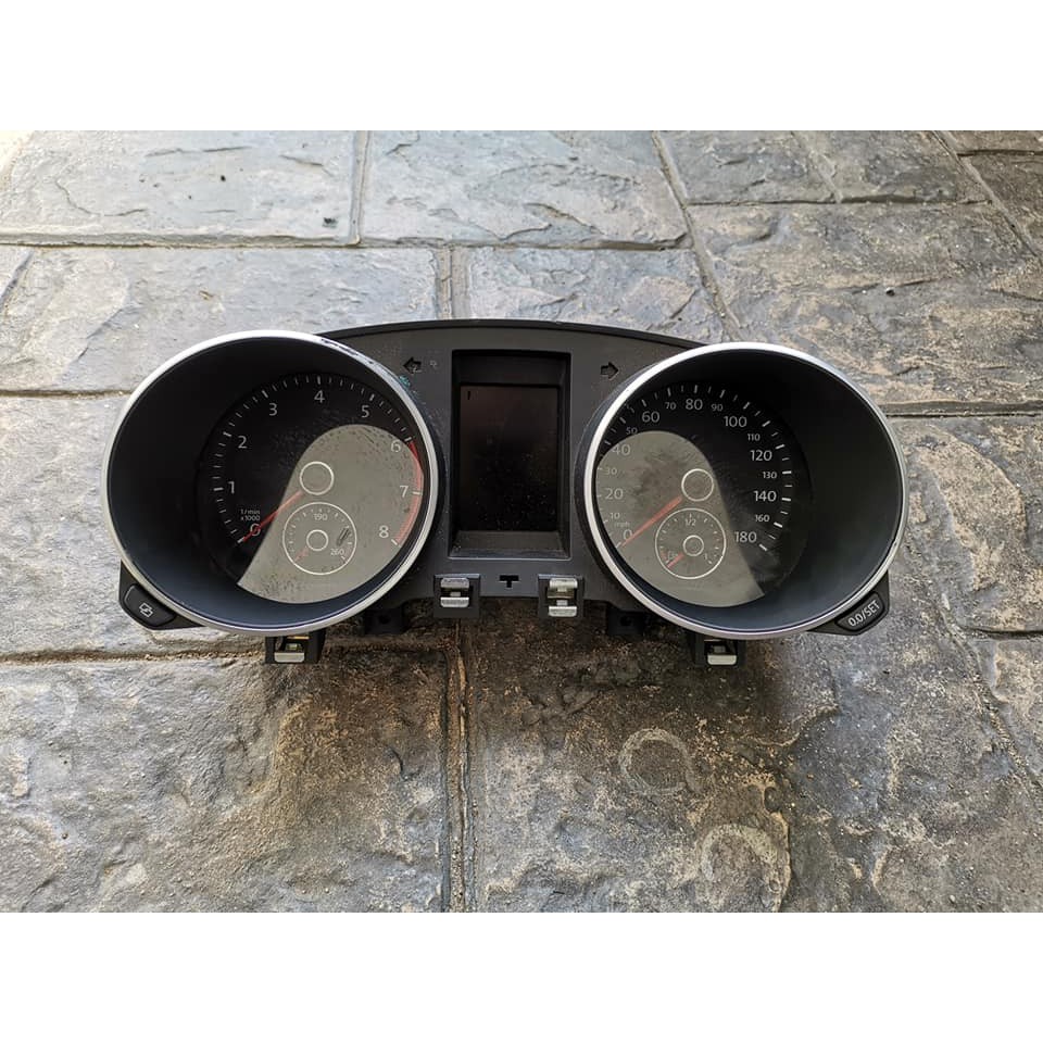 VW Volkswagen Golf GTI 2012 MPH KMH Cluster Meter Speedometer | Shopee ...