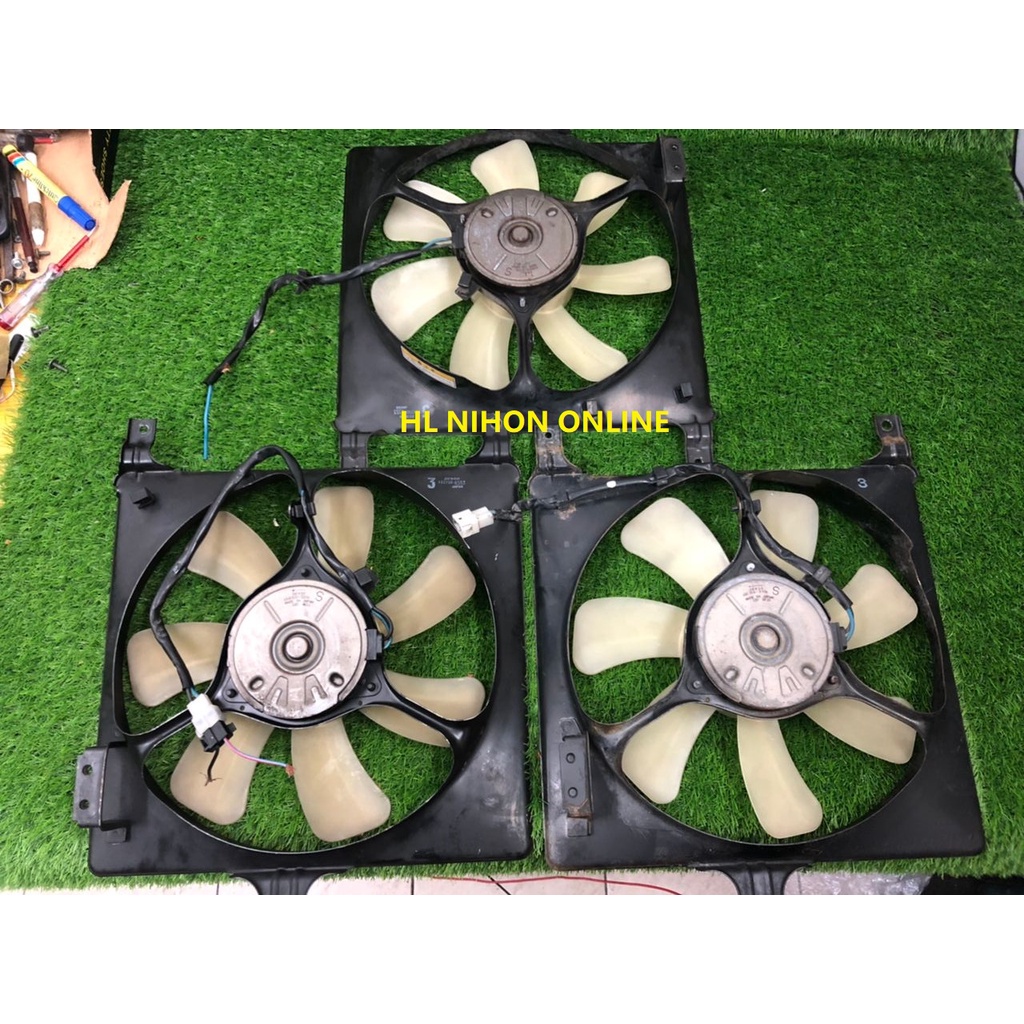 (USED) HIGH SPEED DENSO RADIATOR FAN WITH MOTOR 7 BLADE PROTON WIRA ...