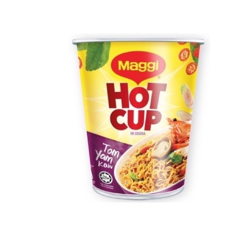 Maggi Hot Cup Kari / Tomyam 59g/61g | Shopee Malaysia