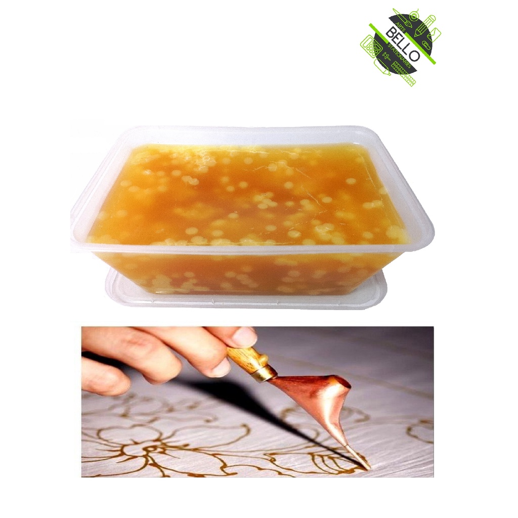 Lilin Batik Siap Mencanting 700g(+/-) (Lilin Sahaja) | Shopee Malaysia