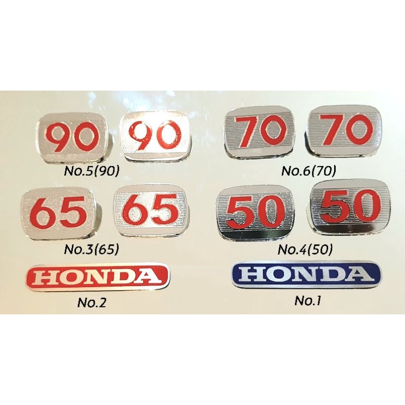 HONDA C100 C50 C65 C70 C90 Luggage Cover Logo | Shopee Malaysia