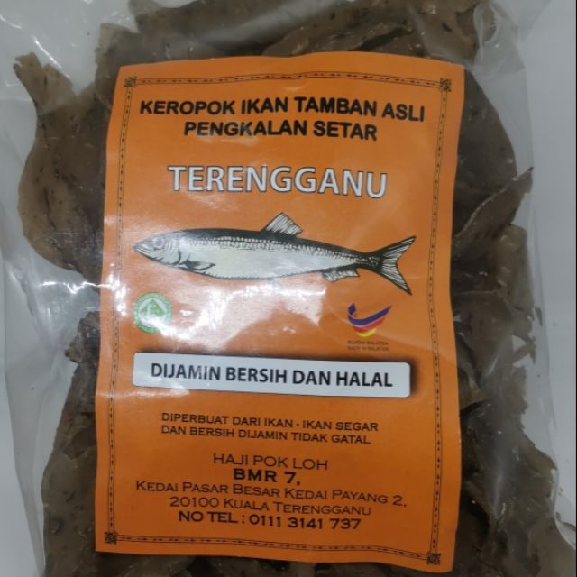 Keropok ikan tamban Pengkalan Setar asli Haji Pok loh | Shopee Malaysia
