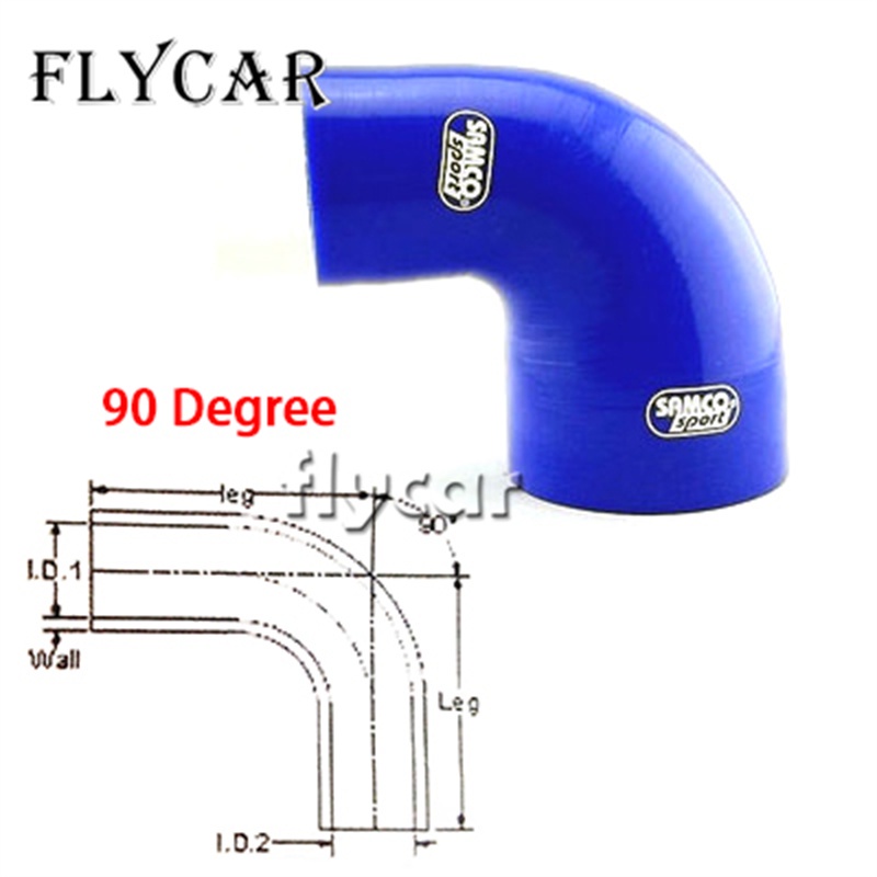 SAMCO Universal High Performance 90 Degree Silicone Elbow Coupler Hose ...