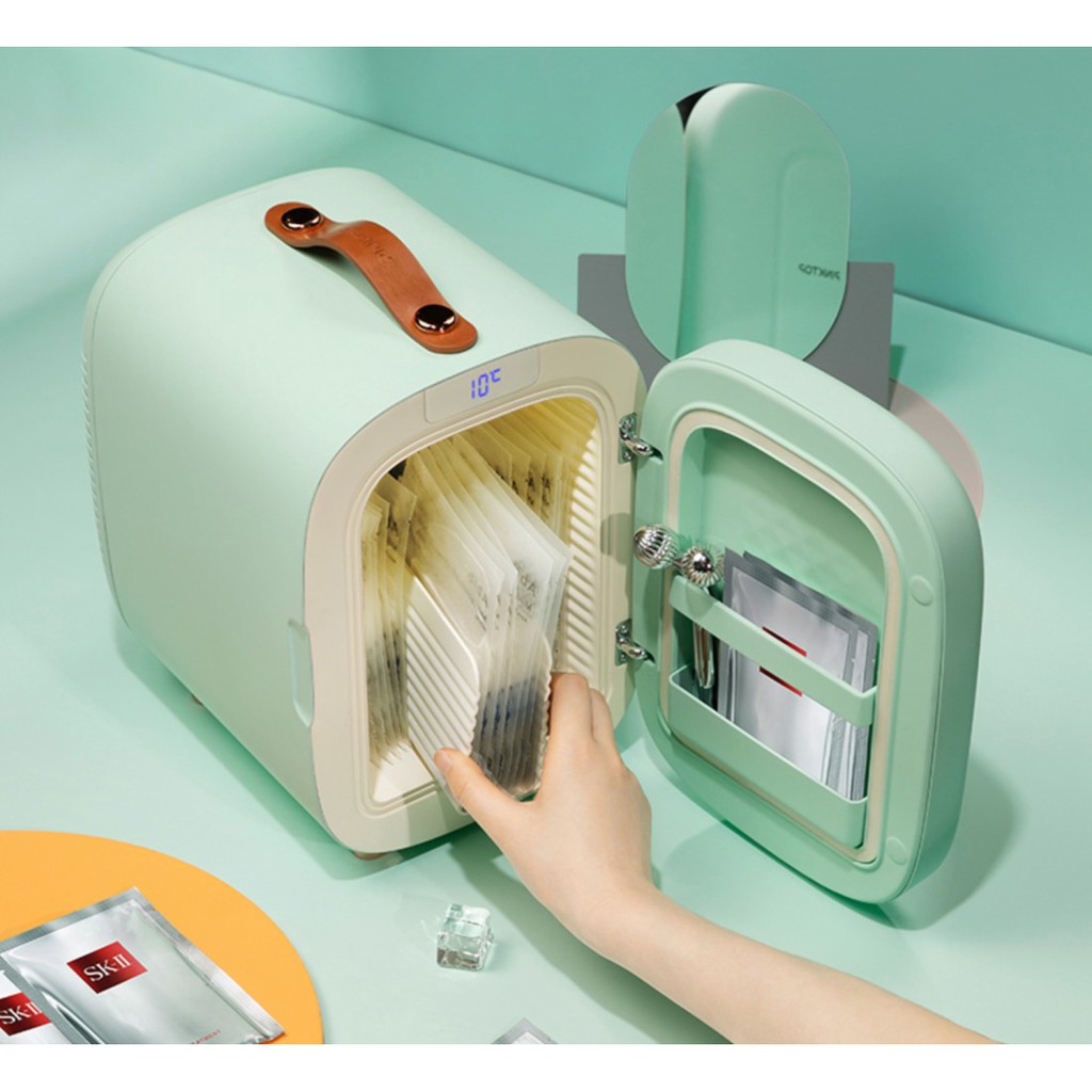 PINK TOP Face Mask Refrigerator | Professional Beauty Fridge for Skin ...