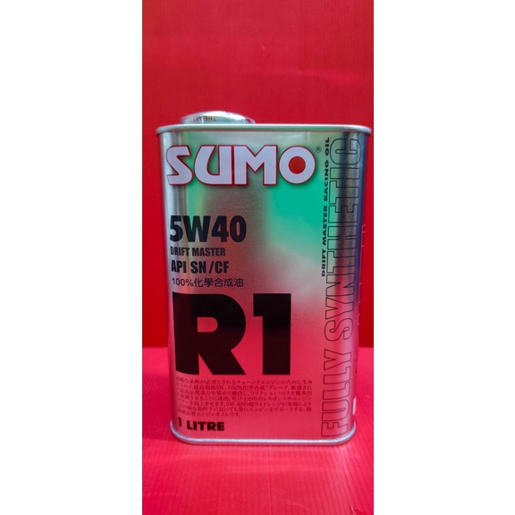 SUMO R1 ( 5W40 ) Fully Synthetic Engine Oil Minyak Enjin 100% Japan ...